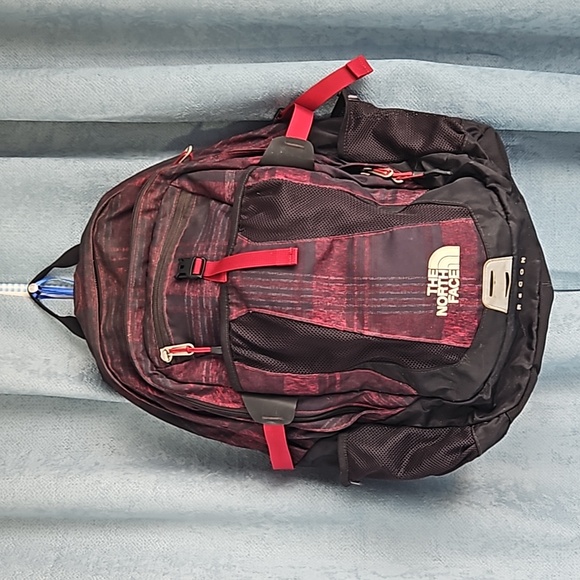 The North Face | Bags | The North Face Recon Redblack Large Backpack ...